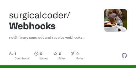 GitHub Surgicalcoder Webhooks Net6 Library Send Out And Receive