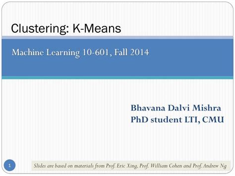 Ppt Clustering K Means Powerpoint Presentation Free Download Id