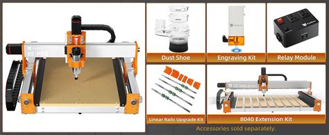 FoxAlien CNC Router Machine XE PRO With Ball Screws 400W Spindle 3 Axis Engraving Milling