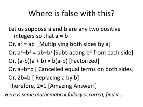 Mathematical Fallacy Alchetron The Free Social Encyclopedia