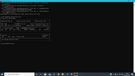 Faile To Run Gpustat Debug Pynvml NVMLError LibraryNotFound