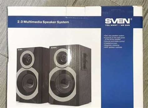 Колонки sven SPS-619, 2.0, черный (sv-011277) | Festima.Ru – частные ...