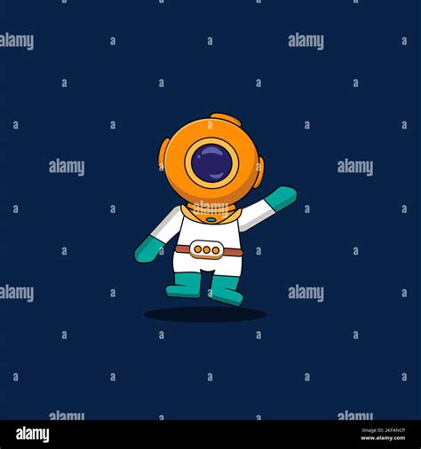 Flat Design Astronaut Icon Vector Illustration Infographic Element Stock Vector Image And Art