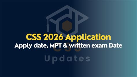Css Exam Date 2025 Css 2025 Schedule Css Updates