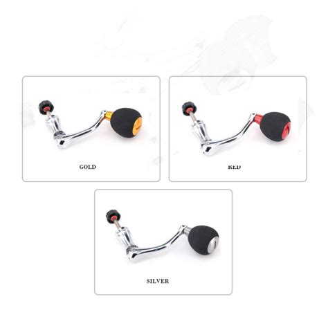 Смяна на макара Силова дръжка Дръжка за риболовна макара Копче Въртяща се дръжка Метална