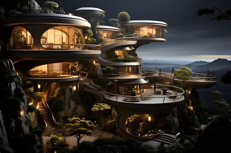 Free Photo 3d Architecture Rendering Design