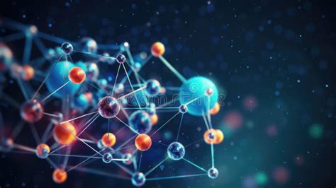 Science Molecule Molecular Dna Model Structure Stock Illustration