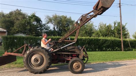 John Deere Garden Tractor With Loader 8n Ford Loader
