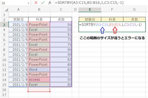 Excel（エクセル）のsort関数でデータを並べ替え！使い方や注意点を解説