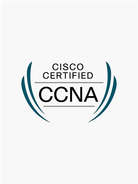 Cisco Ccna Certified Certification Sticker Sticker For Sale By Developerfriday Redbubble