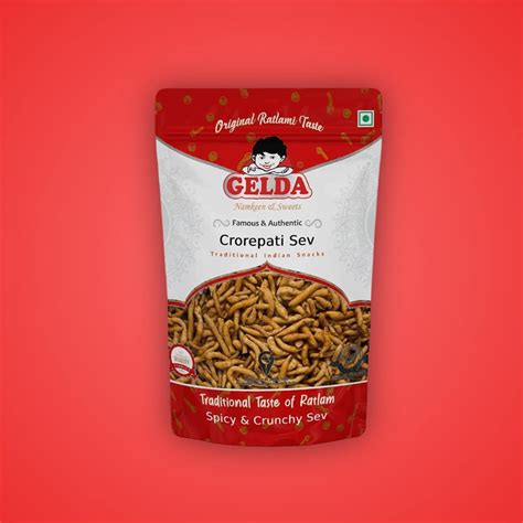 Spicy Crorepati Sev From Gelda Namkeen Since 1955 Ratlam Gannug
