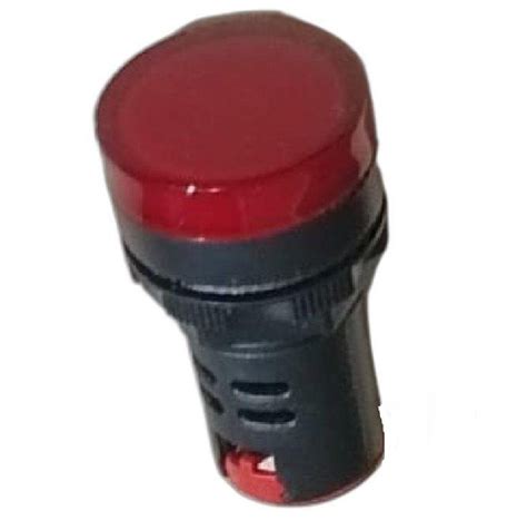 Abs Panel Mounted Red Electric Led Indicator For Control Panel