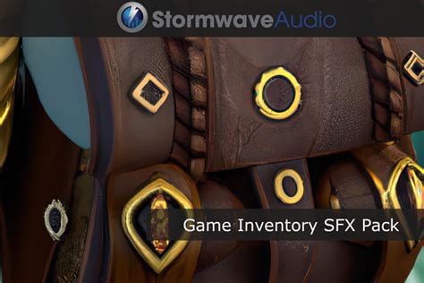 Game Inventory Sound Effects Pack オーディオ 効果音 Unity Asset Store