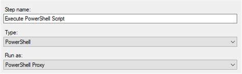 Sql Server Sql Agent Powershell Step Not Using Specified Proxy Database Administrators Stack