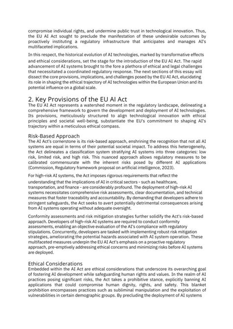 Eu Ai Act Comprehensive Regulatory Framework For Ethical Ai Development Bli Tools