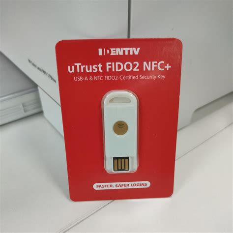 Newest Identiv Utrust Fido2 Nfc Security Key Usb A Fido U2f Security Key And Yubico Yubikey