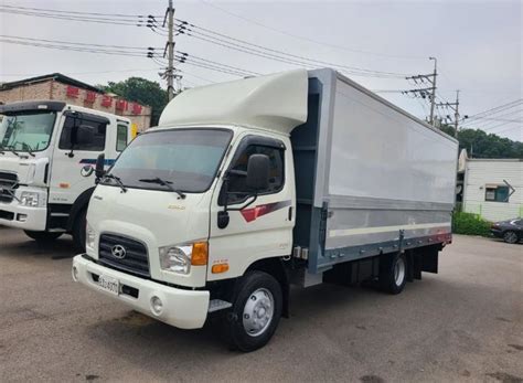 중고 35톤윙바디 현대 E마이티 전중딜화물차