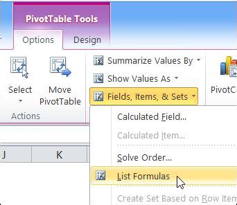 List All Pivot Table Formulas Contextures Blog Pivot Table Computer Programming