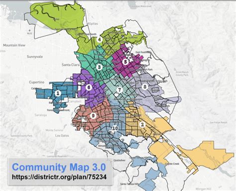 Santa Clara County District Map