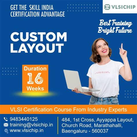 Custom Layout Design Training Vlsi Chip Technologies