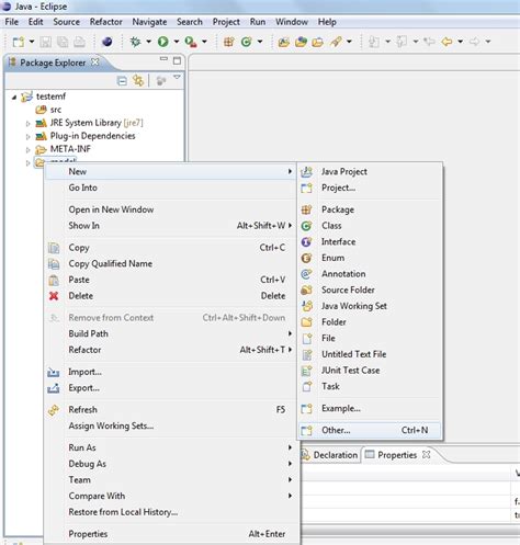 Prática De Software Primeiro Exemplo Com O Eclipse Modeling Framework