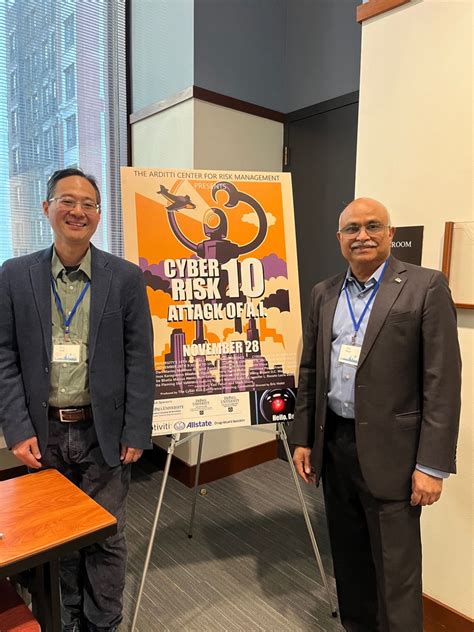 Dr Alvin Chin On Linkedin Attended The Cyber Risk 10 Conference Today