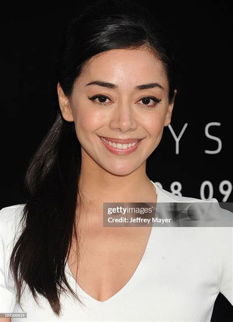 Actress Aimee Garcia Arrives At The Los Angeles Premiere Of Elysium