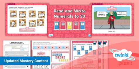 Year Number Place Value Count Read Write Numbers To