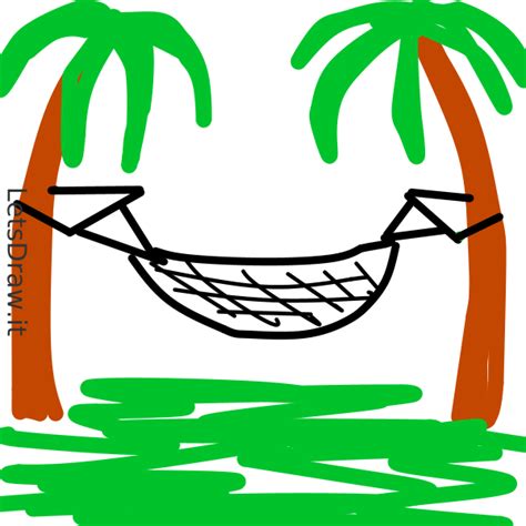 How To Draw Hammock Fj C Jw Png LetsDrawIt