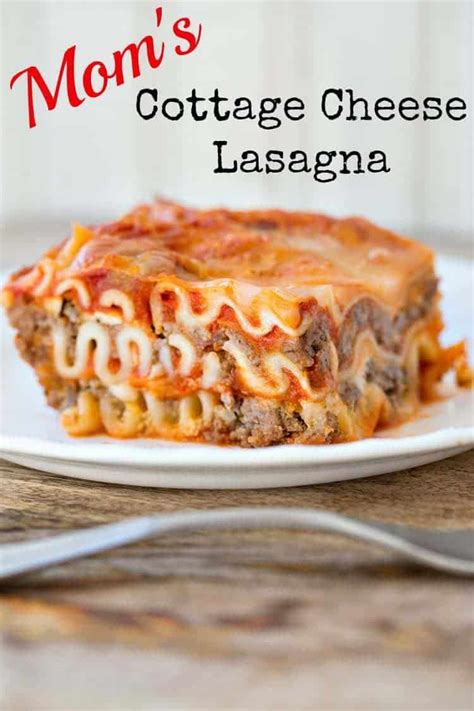 Moms Easy Cottage Cheese Lasagna The Kitchen Magpie