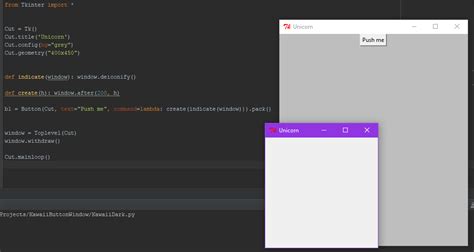 Ejemplos De Python Con La Librer A Tkinter Usando Pycharm
