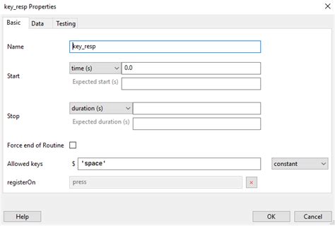 Preventing Empty Slider Responses Builder Psychopy