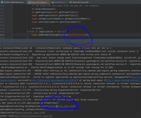 Spring Boot Nosuchmethoderror In Camunda When Refreshing The Page Or When Loging And Out Of