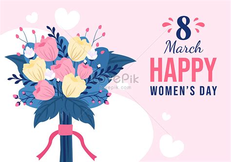 국제 여성의 날 일러스트레이션 일러스트 무료 다운로드 Lovepik