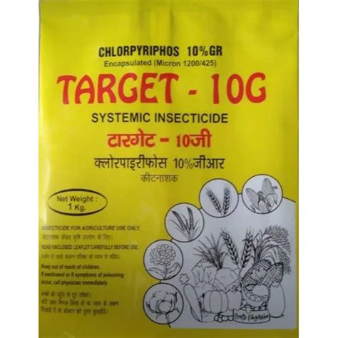 Target 10g Chlorpyriphos 10 Gr Insecticide Application