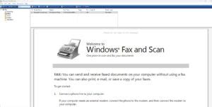 Add Windows Fax And Scan In Windows I Have A PC