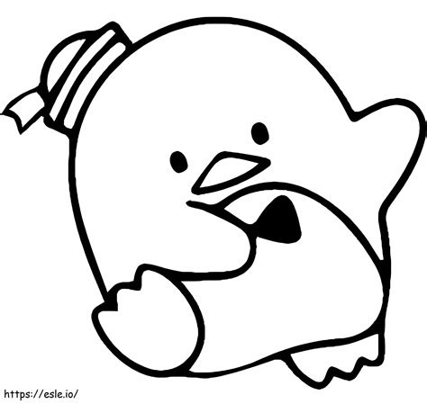 Tuxedo Sam In Sanrio Coloring Page