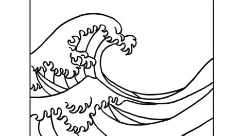 How To Draw A Wave Step By Step Hand Of Art