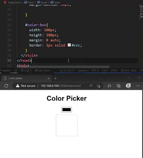 Implement Color Picker Using Html And Javascript Shortsfeed Web