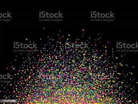 색종이 배경 휴일 벡터 축하 승리 또는 카니발 개념 하트 별 반짝임 웹 디자인 창조적 인 프로젝트 또는 인쇄 된 제품을위한 Confetti 조각 일러스트레이션 경쟁에 대한