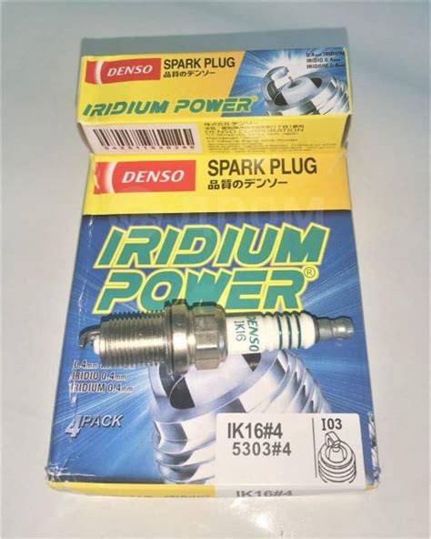Купить Свеча зажигания Denso Iridium IK16 оригинал в Краснодаре по цене ...
