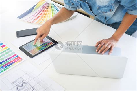创意图形设计师工作室内设计高清图片下载 正版图片302678326 摄图网