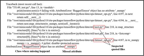 Key Arguments In Traceback Download Scientific Diagram