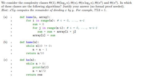 Solved We Consider The Complexity Classes
