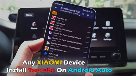 Any Xiaomi Device Install Youtube On Android Auto Youtube