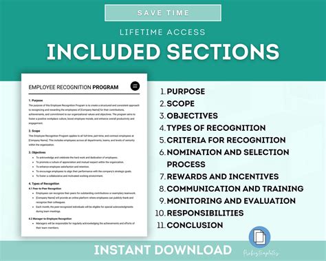 Employee Recognition Program Template Employee Appreciation Program Template Recognition