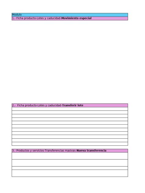 Matriz De Pruebas Pdf