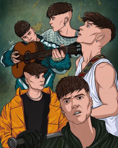 Renmakesmusic Fanart Kunst Música Dibujo