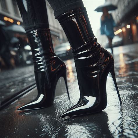 Shiny High Heels By Picknikker On Deviantart