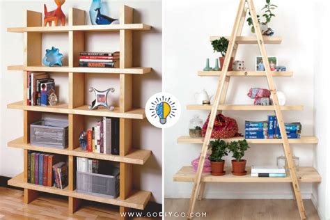 A Step By Step Guide To DIY A Stylish Wooden Bookshelf GODIYGO COM